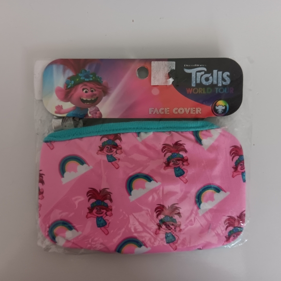 Trolls | Accessories | Trolls World Tour Pink Face Cover | Poshmark